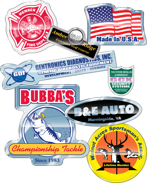 Domed Decals | Print San Diego