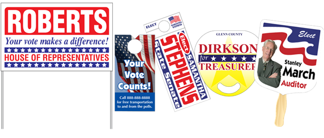 Political & Election Products | Print San Diego